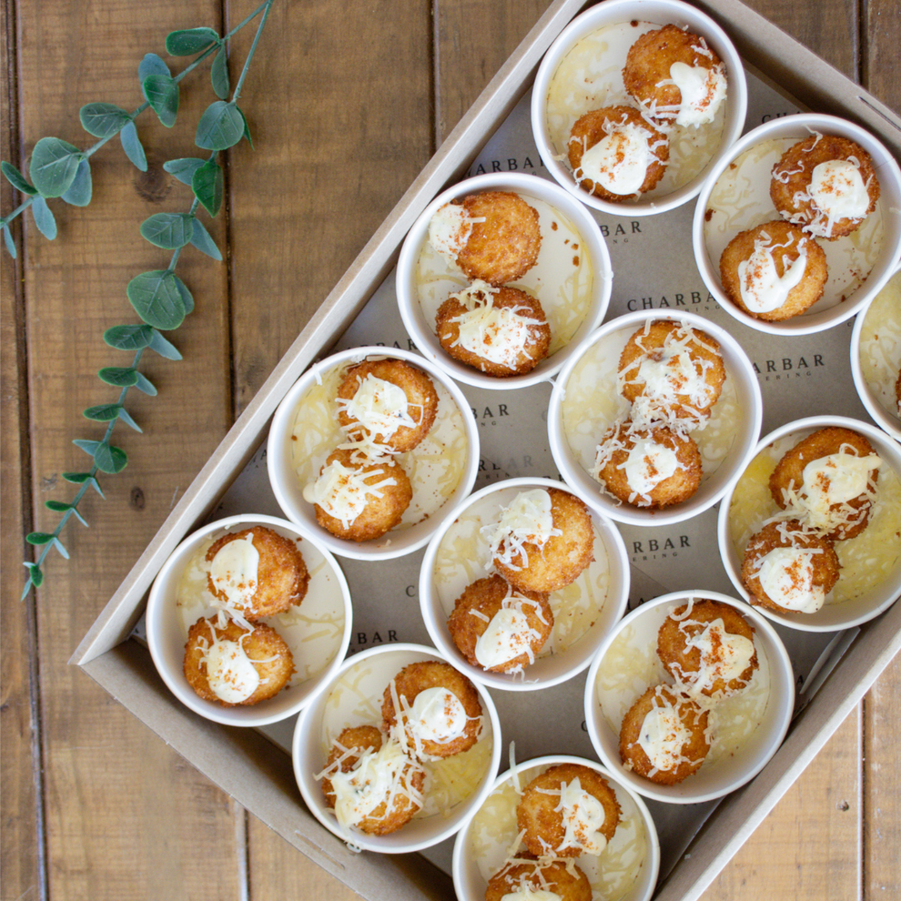 Arancini Cups – Char Bar Catering