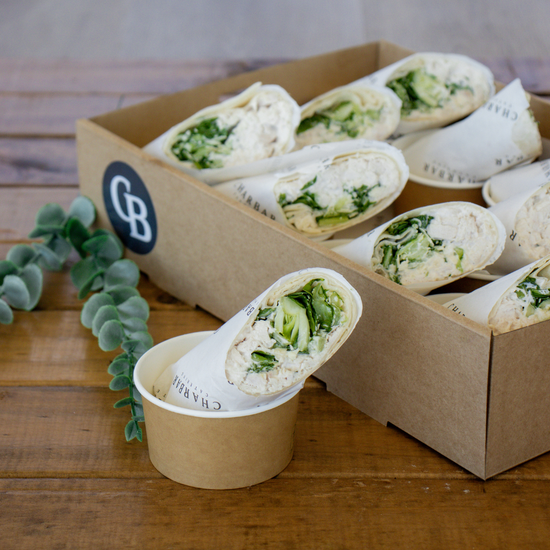 Chicken Wrap Box – Char Bar Catering